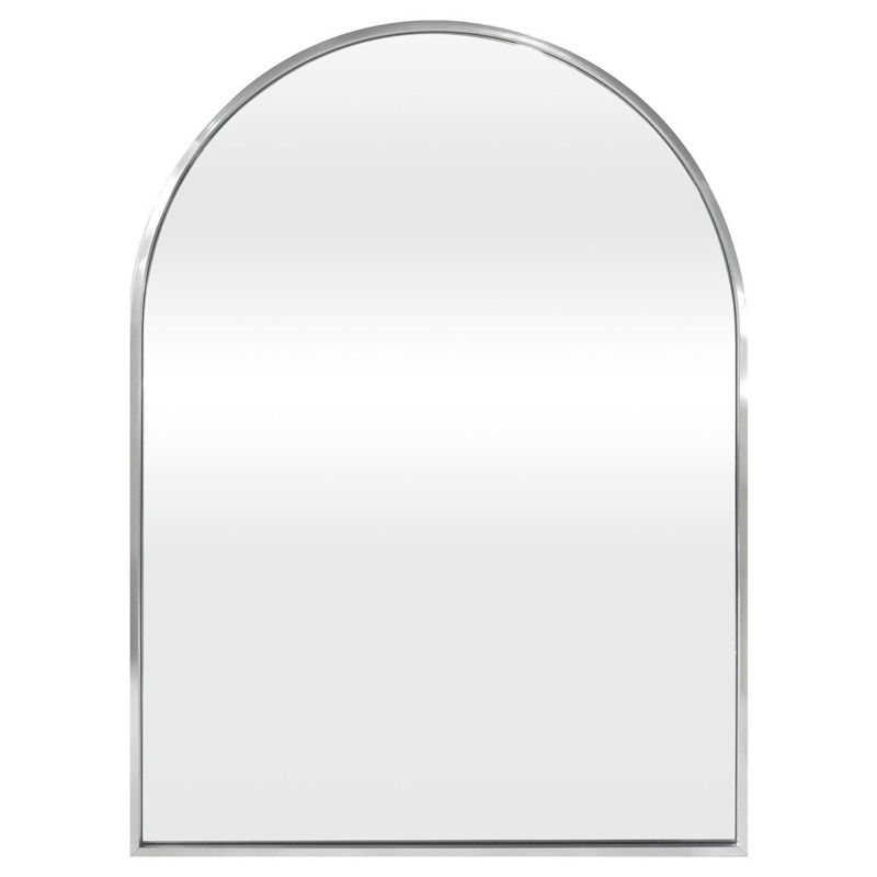 Habitat Arch Shaped Wall Mirror - Silver - 60x45cm by Argos | ufurnish.com