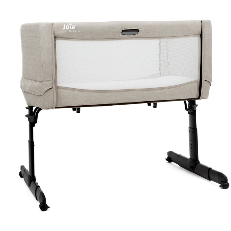 Joie Roomie Go Side Sleeper Crib - Porcini by Argos | ufurnish.com