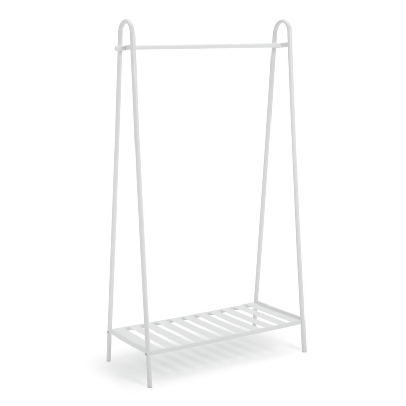 Habitat Turner Tall Clothes Rail - White by Argos | ufurnish.com
