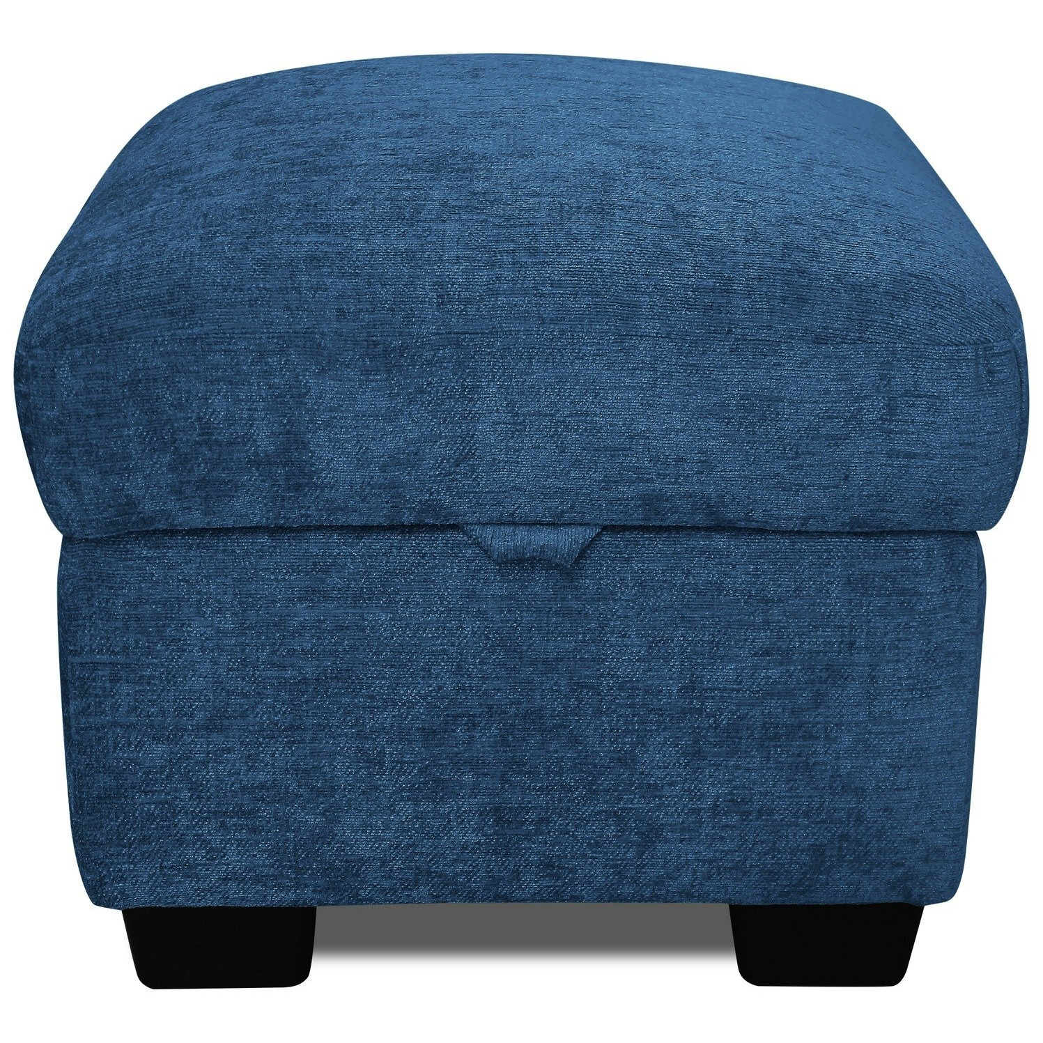 Argos Home Taylor Fabric Footstool - Blue by Argos | ufurnish.com