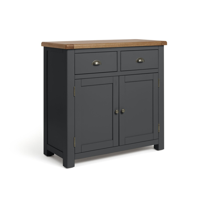 Habitat Kent 2 Door 2 Drawer Sideboard - Grey & Oak by Argos | ufurnish.com