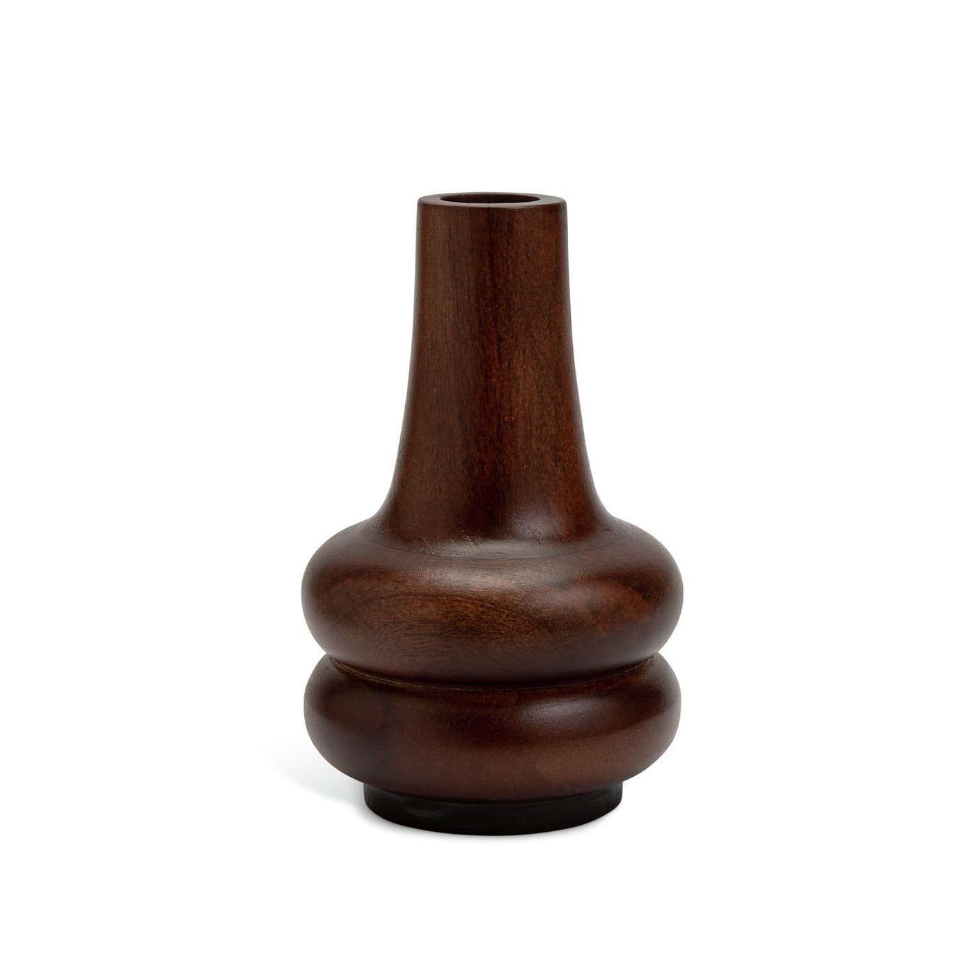 Habitat Mango Wood Large Bud Vase - Brown by Argos | ufurnish.com