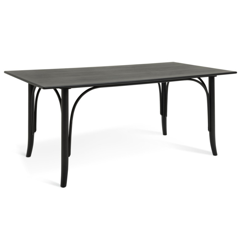 Habitat Larsa Wood Veneer 6 - 8 Seater Dining Table - Black by Argos ...