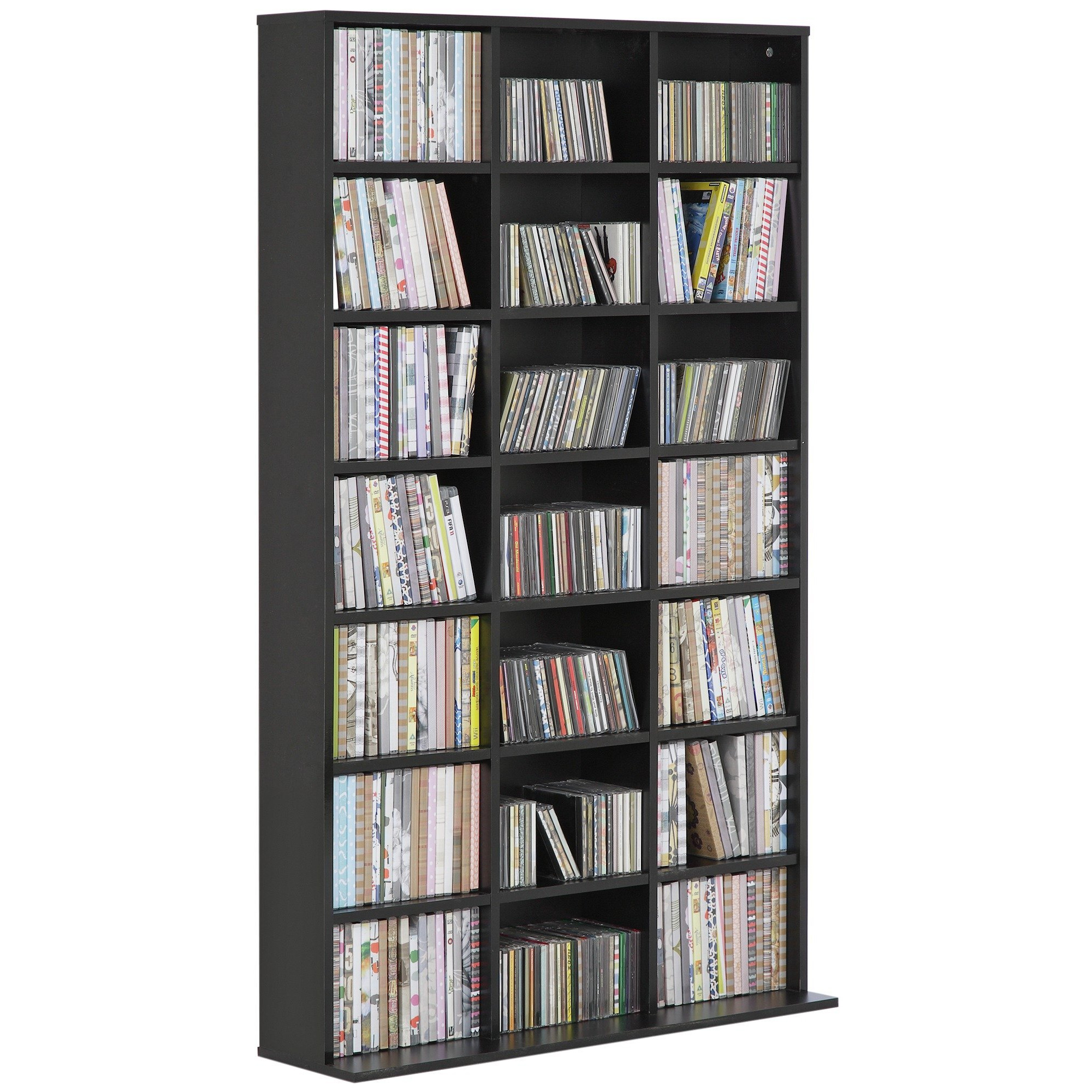Argos Home Jorvik DVD and CD Storage Unit - Gloss Black by Argos ...