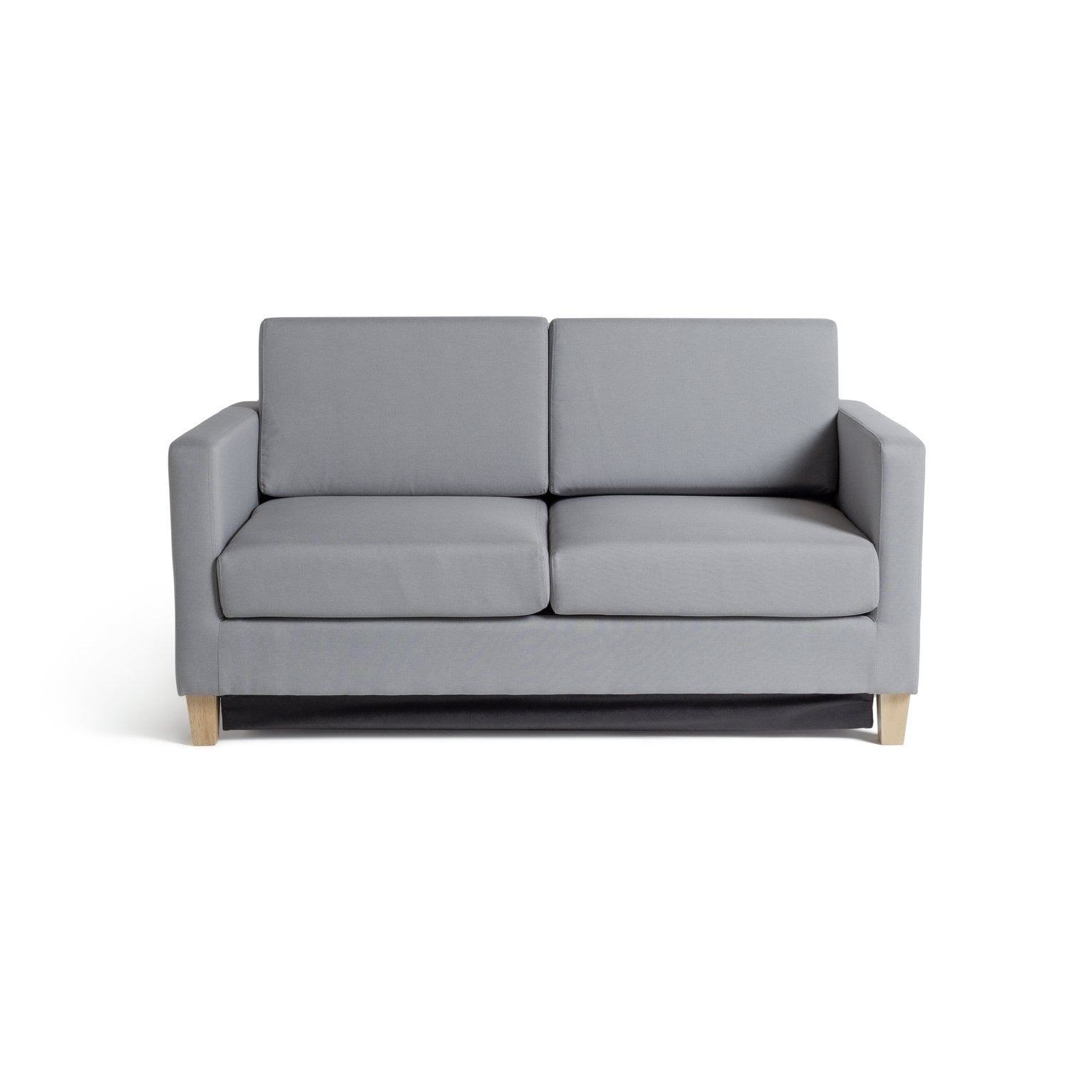 Habitat Rosie Fabric 2 Seater Sofa Bed - Light Grey by Argos | ufurnish.com
