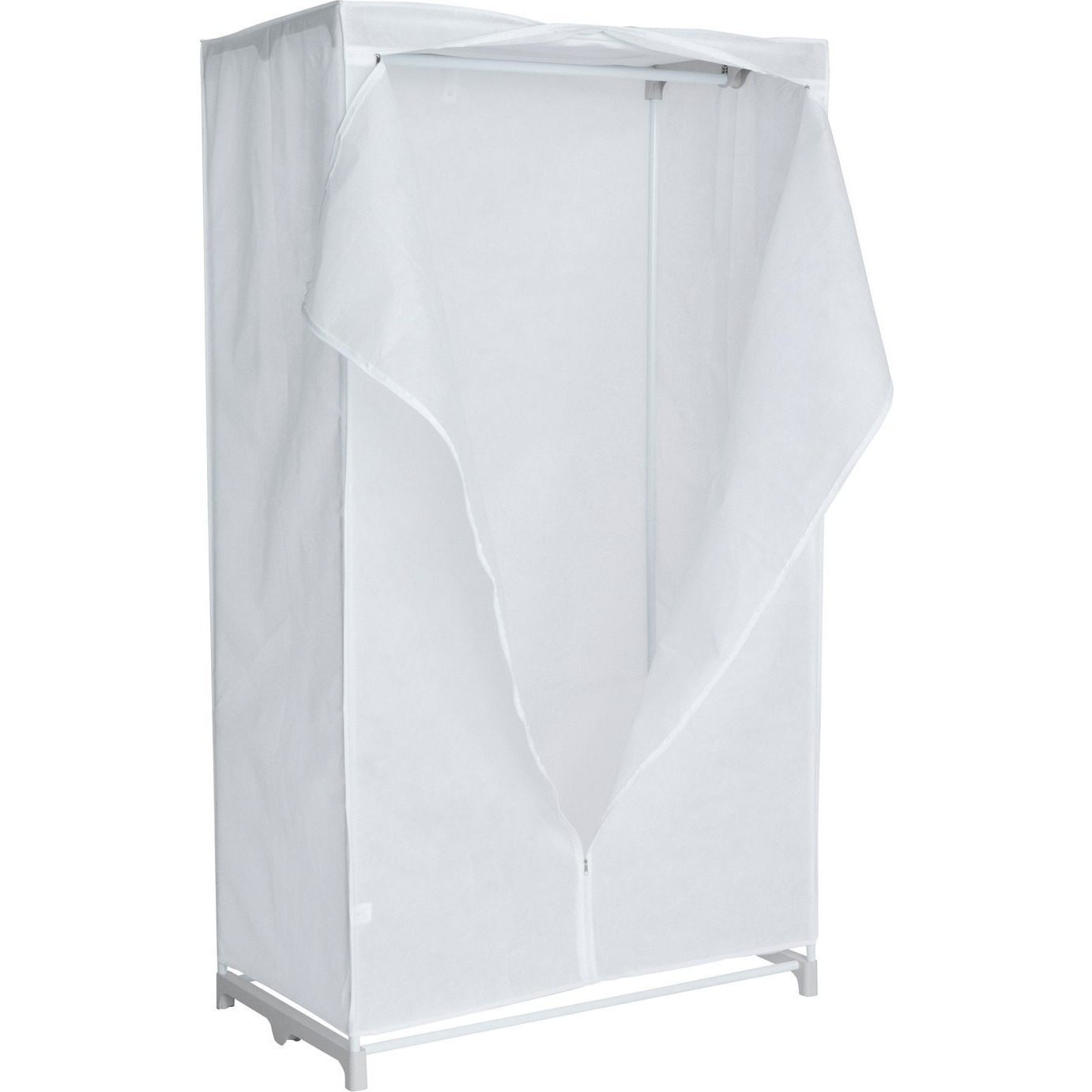 Argos Home Single Fabric Covered Clothes Rail - White by Argos ...