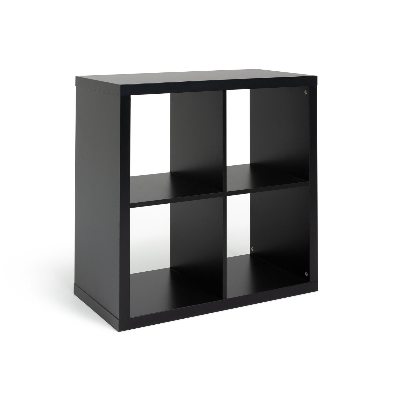 Habitat Squares Plus 4 Cube Storage Unit - Black by Argos | ufurnish.com