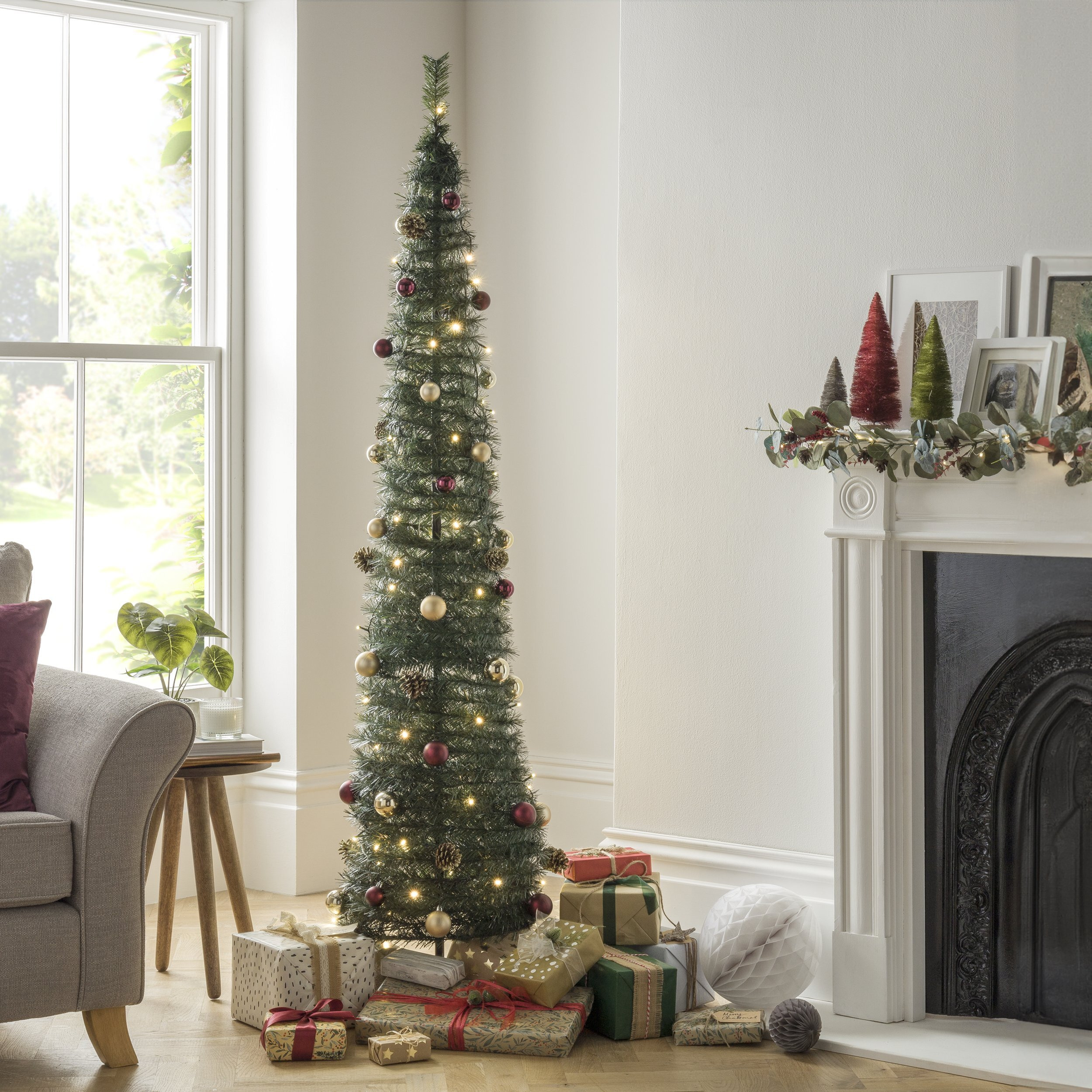 Argos Home 6ft Pre lit Pop Up Christmas Tree by Argos | ufurnish.com