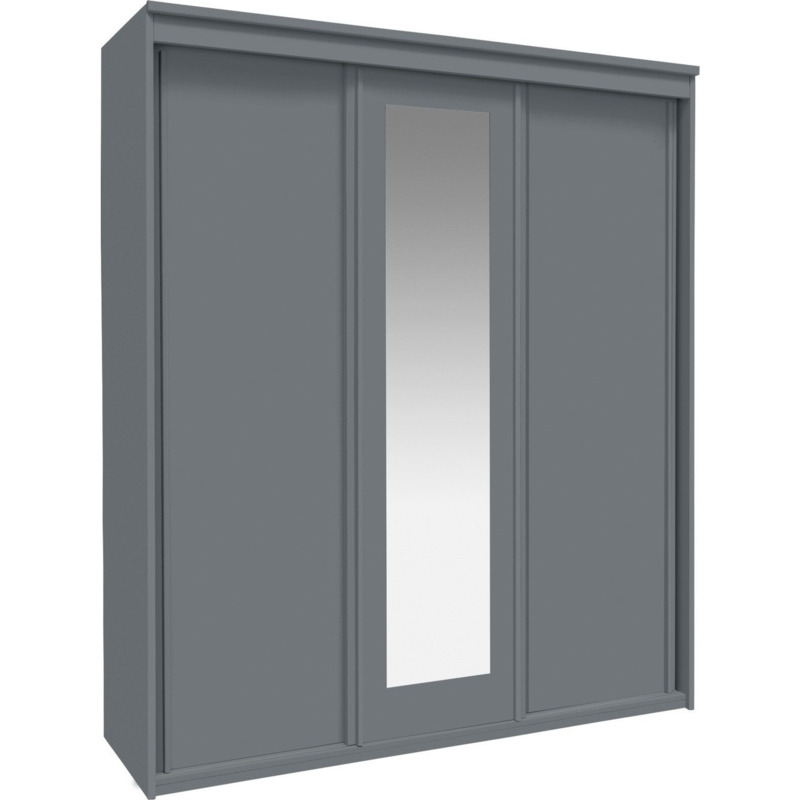 Argos Home Hallingford Grey 3 Door Sliding Wardrobe by Argos | ufurnish.com