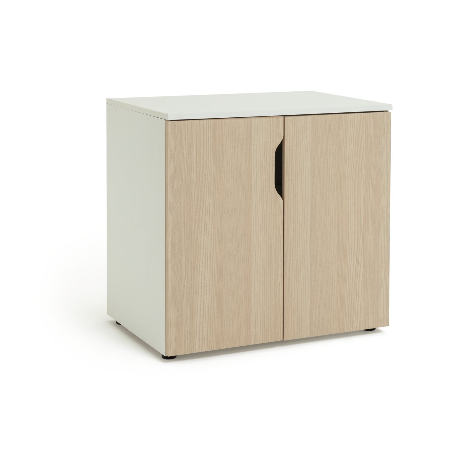 Habitat Pod 2 Door Cabinet - Acacia Effect by Argos | ufurnish.com
