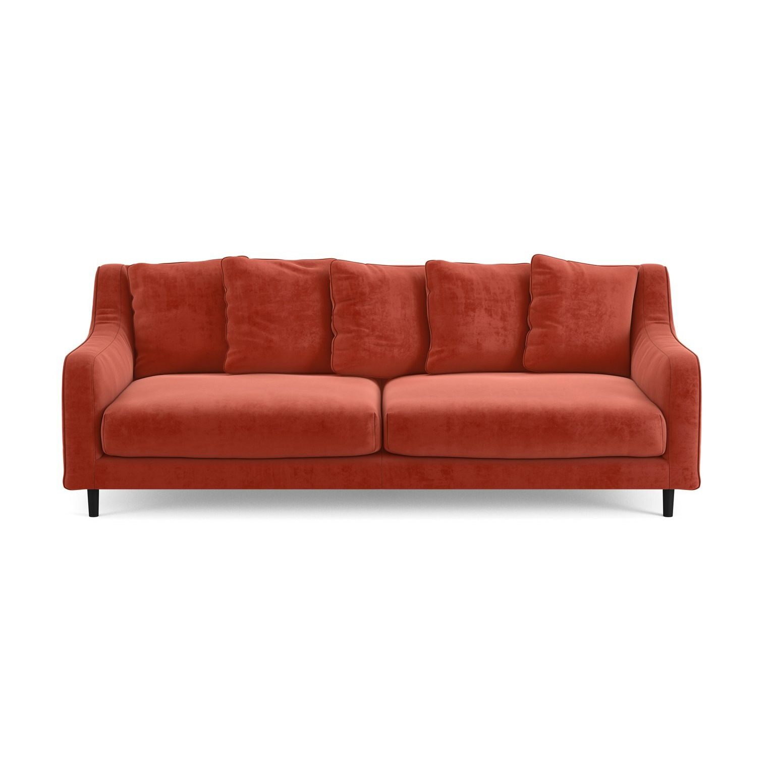 Argos Red Leather Sofa Bed | Cabinets Matttroy