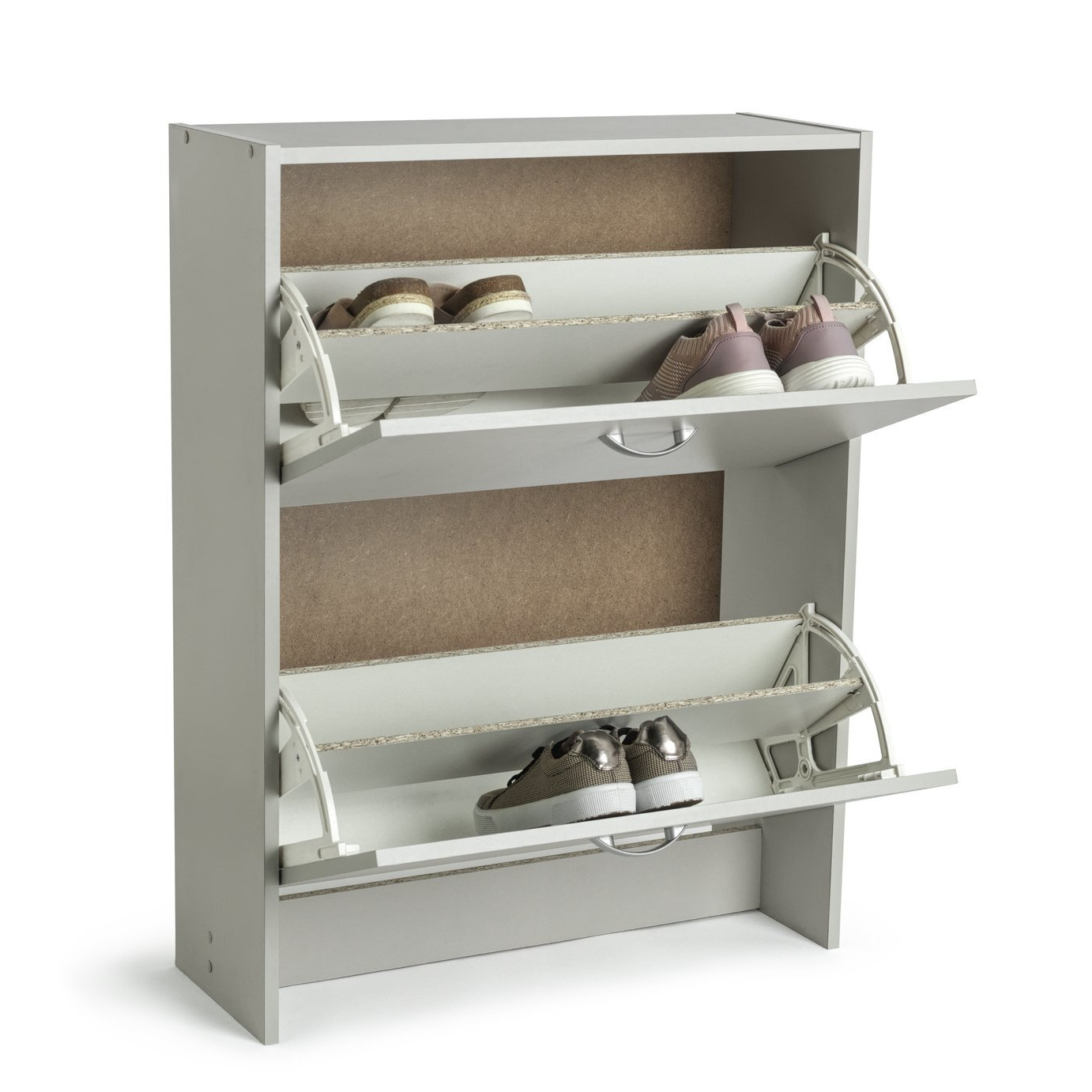Argos Home Maine 4 Shelf Shoe Storage Cabinet - Grey by Argos ...