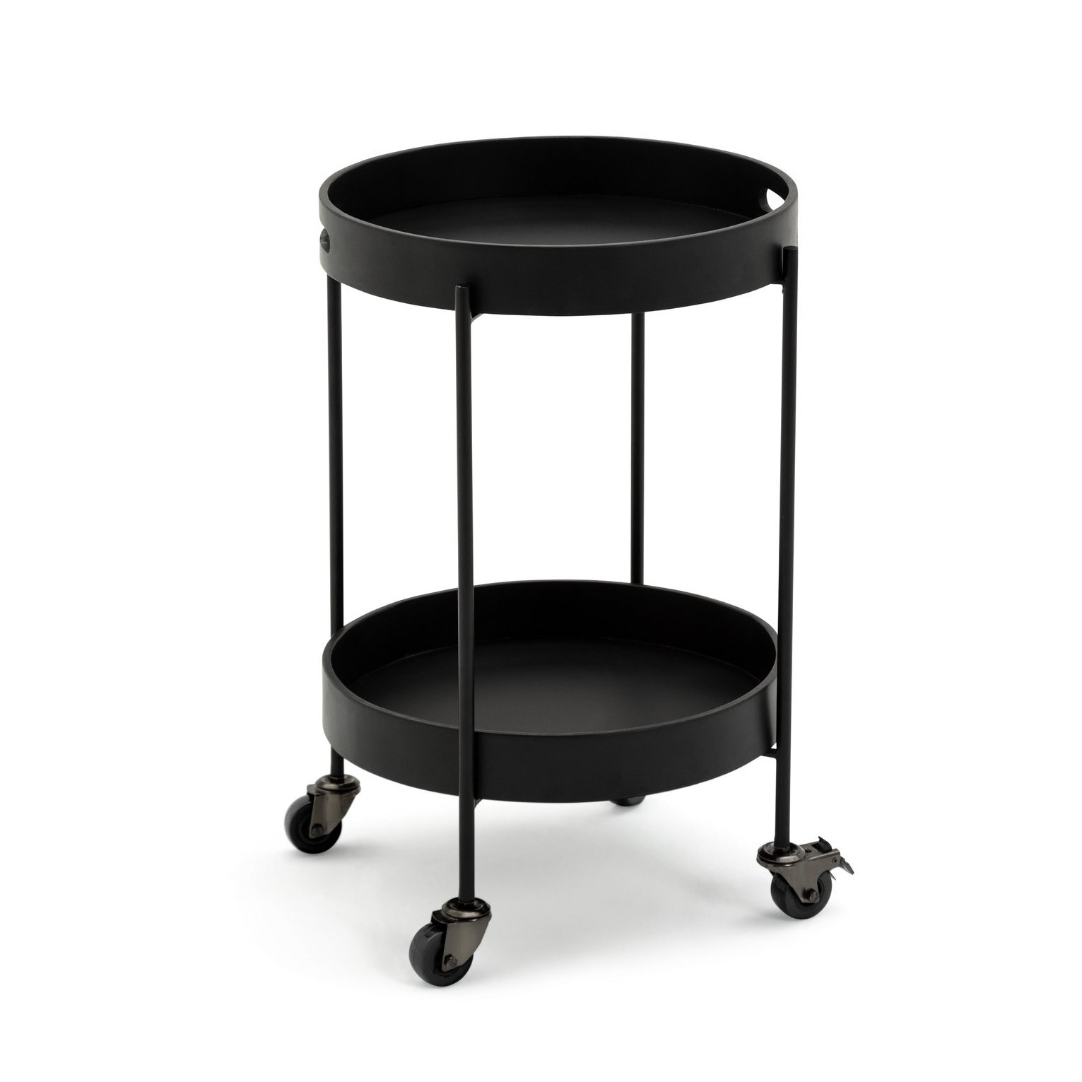 Habitat Eris Drinks Trolley - Black by Argos | ufurnish.com