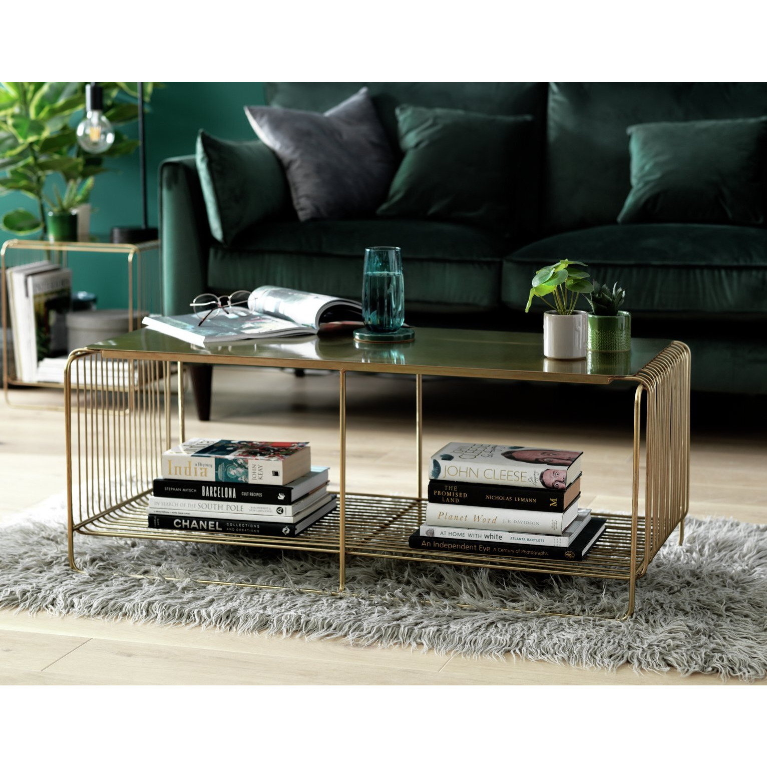 Habitat Riva Coffee Table Gold by Argos ufurnish