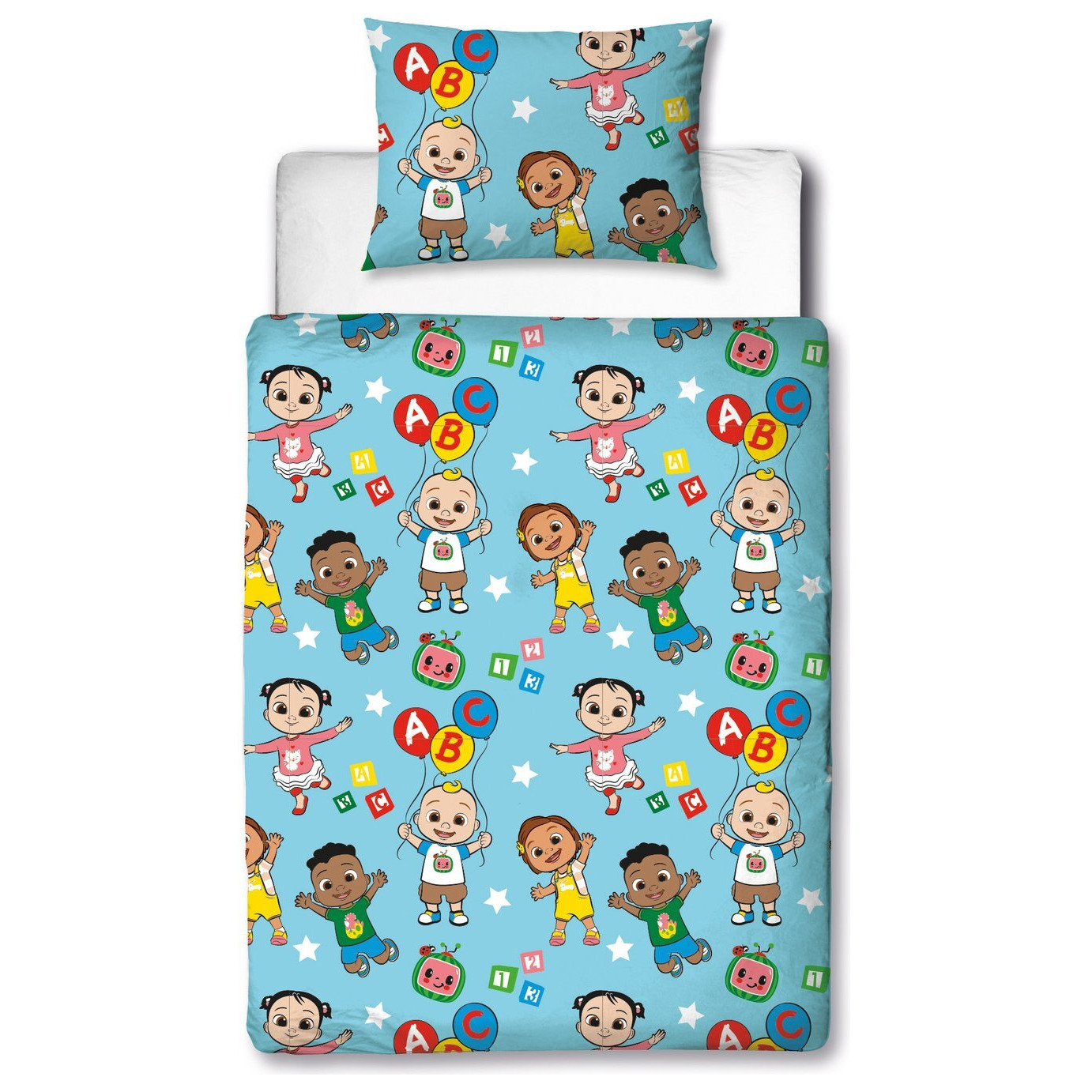 Cocomelon Friends 4 Tog Kids Bedding Bundle - Toddler by Argos ...