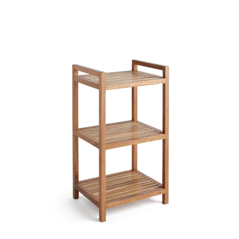 Habitat Mango Wood Storage Tower by Argos | ufurnish.com