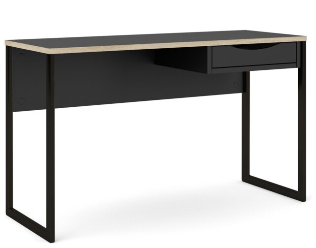Tvilum Function Plus 1 Drawer Office Desk - Black by Argos | ufurnish.com