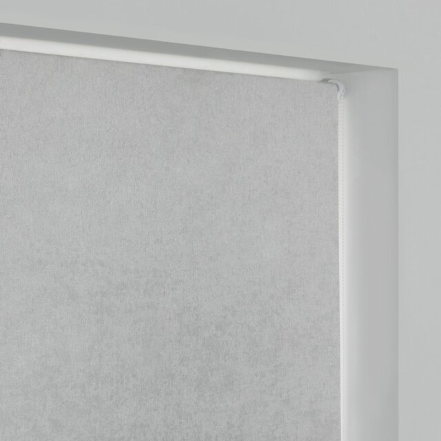 Argos Home Crushed Blackout White Roller Blind - 180cm by Argos ...