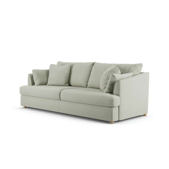 Habitat Holmfirth Fabric 4 Seater Sofa - Sage Green by Argos | ufurnish.com