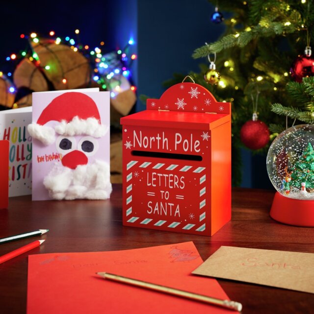 Argos Home Santa North Pole Letter Box Christmas Decoration by Argos ...