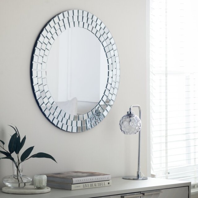 Argos Home Round Mosaic Wall Mirror by Argos | ufurnish.com
