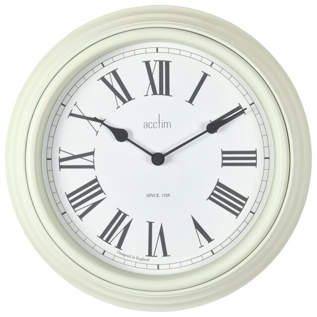 Acctim Vintage Wall Clock - Cream by Argos | ufurnish.com