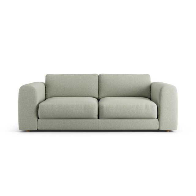 Habitat Ayr Large Fabric 3 Seater Sofa - Sage Green by Argos | ufurnish.com