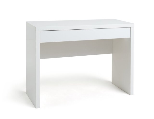 Argos Home Jenson Dressing Table Desk - White Gloss by Argos | ufurnish.com