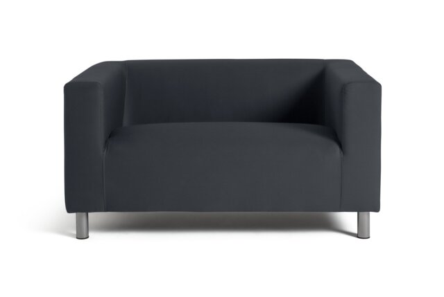 Argos Home Moda Small Fabric 2 Seater Sofa - Grey by Argos | ufurnish.com