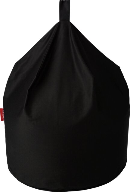 Kaikoo Fabric Bean Bag - Jet Black by Argos | ufurnish.com