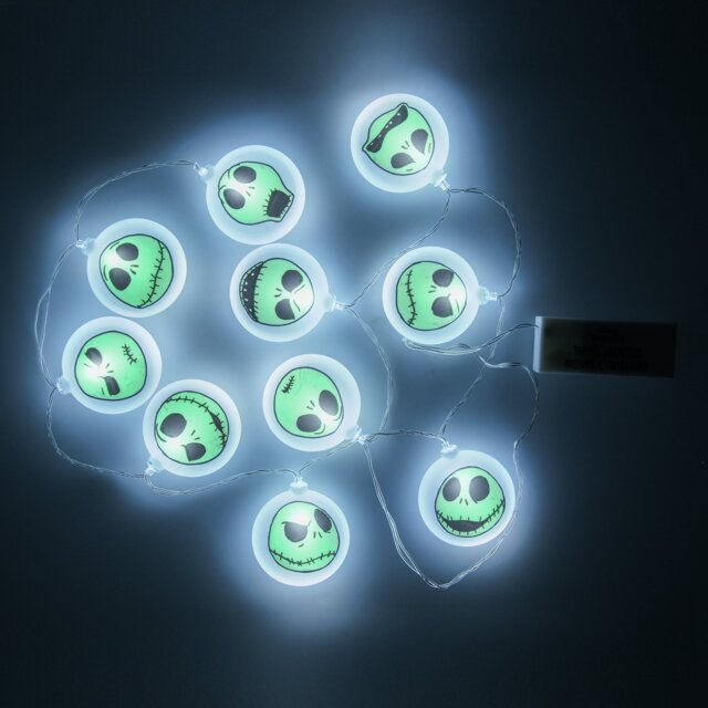 Nightmare Before Christmas 10 LED Halloween String Lights by Argos ...