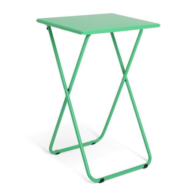 Habitat Airo Metal Folding Side Table - Green by Argos | ufurnish.com