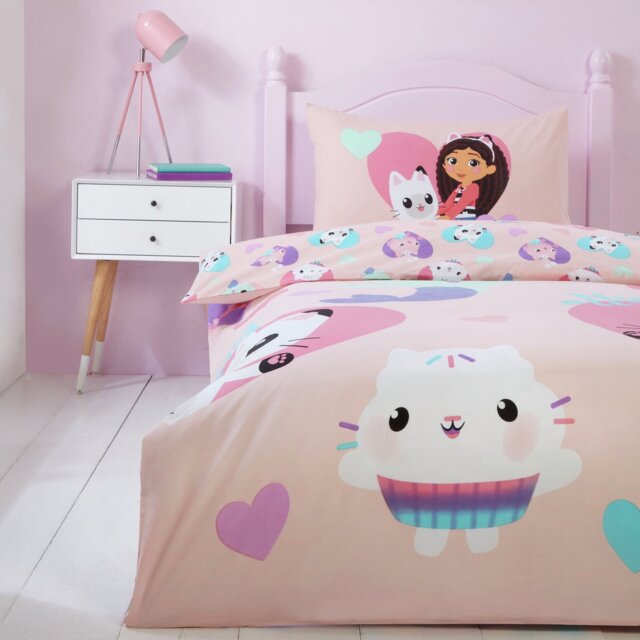 Gabby's Dollhouse Kids Bedding Set - Single by Argos | ufurnish.com