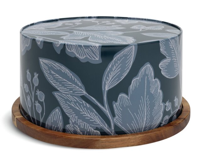 Habitat Floral Cake Tin With Board by Argos | ufurnish.com
