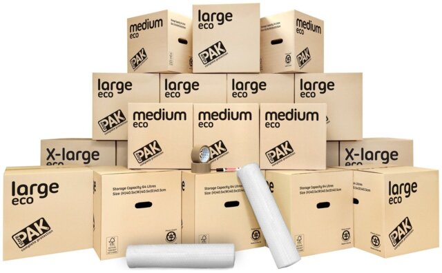 StorePAK Eco Moving House Cardboard Storage Boxes -Set of 20 by Argos ...