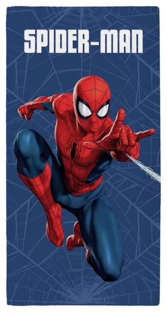 Marvel Spider Man Beach Towel - Blue & Red by Argos | ufurnish.com