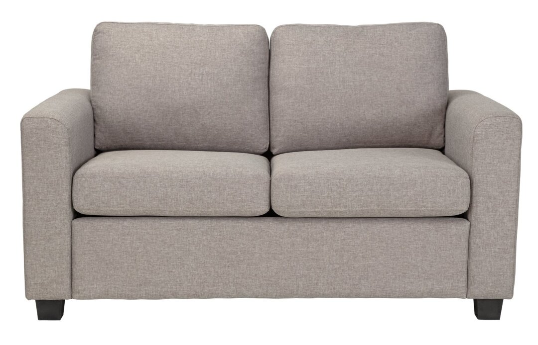 Habitat Apartment Fabric 2 Seater Sofa Bed Light Grey by Argos ufurnish