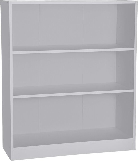Argos Home Malibu Short Bookcase - Grey by Argos | ufurnish.com