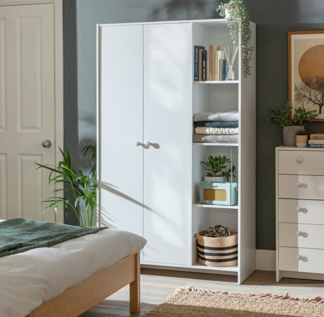 2 door wardrobe argos store