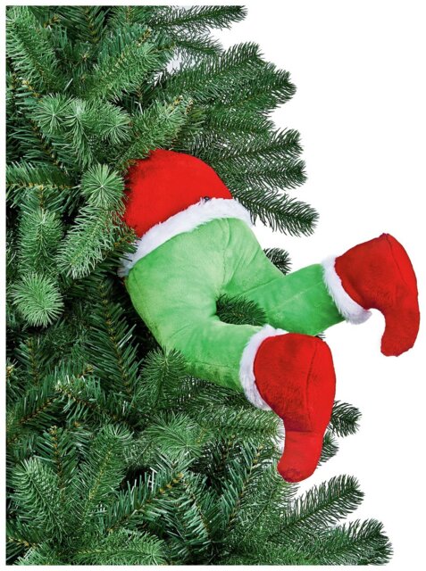 Premier Decorations Christmas Animated Elf Legs Decoration by Argos ...