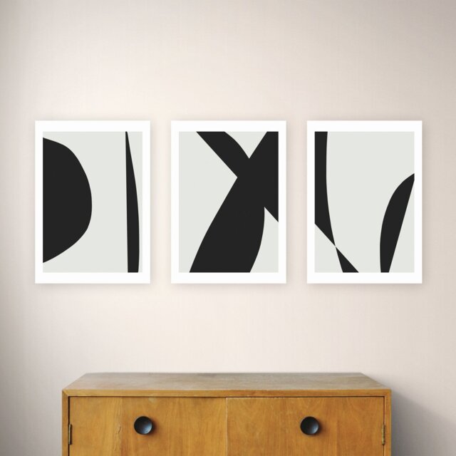 East End Prints Abstract Art Print Set - A3 by Argos | uFurnish.com
