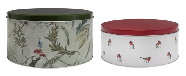 Argos Home Robin 2 Piece Cake Tins by Argos | ufurnish.com