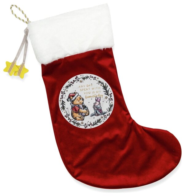 Disney Winnie The Pooh Christmas Stocking by Argos | ufurnish.com