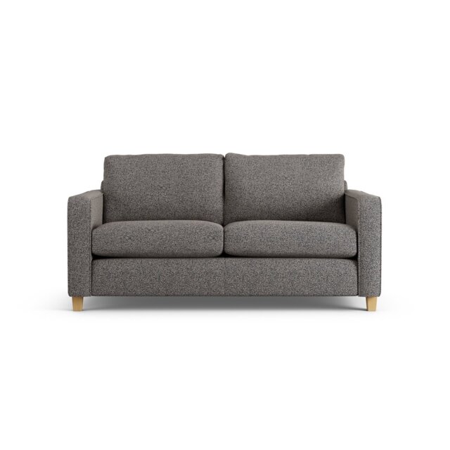 Habitat Flint Fabric 2 Seater Sofa Bed- Charcoal - Ash Leg by Argos ...