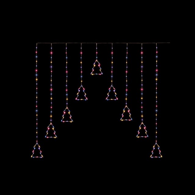 Premier Decorations Rainbow LED Tree Christmas Window Lights by Argos ...