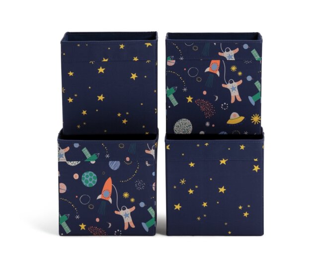 Habitat Space Set of 4 Storage Boxes by Argos | ufurnish.com