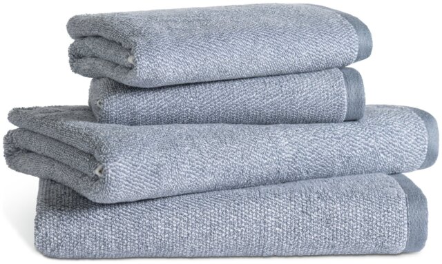 Habitat Marl 4 Piece Towel Bale - Rustic Blue by Argos | ufurnish.com