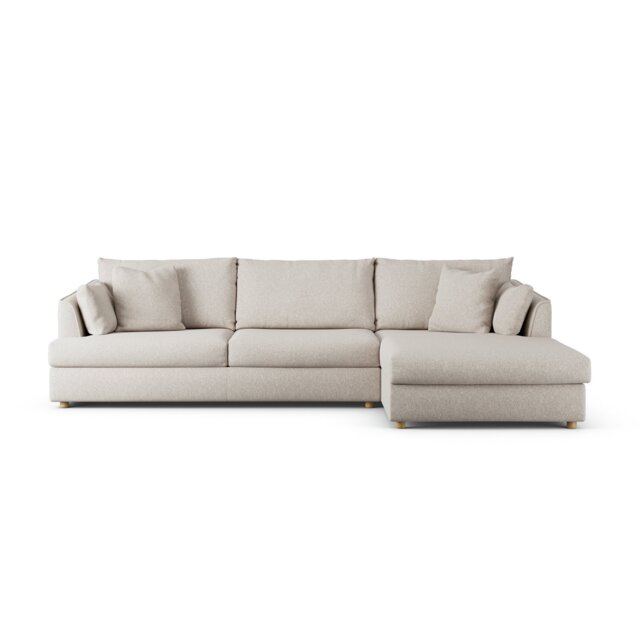 Habitat Holmfirth Right Hand Corner Sofa - Natural by Argos | ufurnish.com