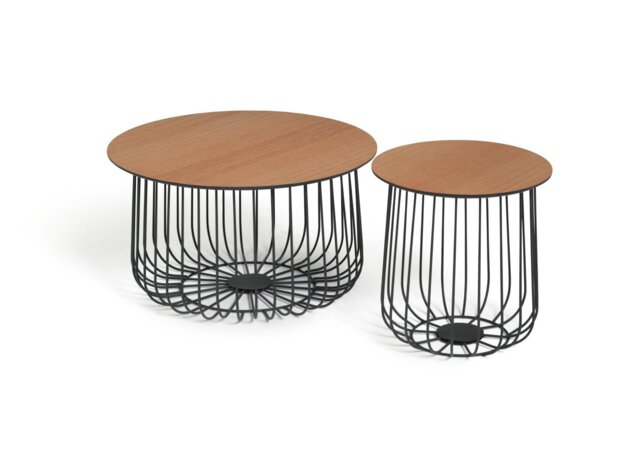 Habitat Wire Frame Bird Cage Round Coffee and Side Tables by Argos ...