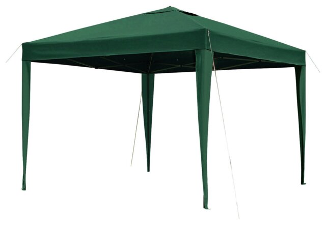 Argos Home 3m x 3m Pop up Garden Gazebo - Green by Argos | uFurnish.com